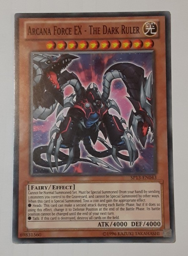 Yu-Gi-Oh! TCG Arcana Force EX - The Dark Ruler Star Pack 2013 SP13 ...