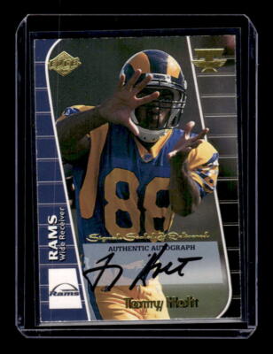 1999 Collector's Edge Triumph Signed, Sealed, Delivered TH Torry Holt ...