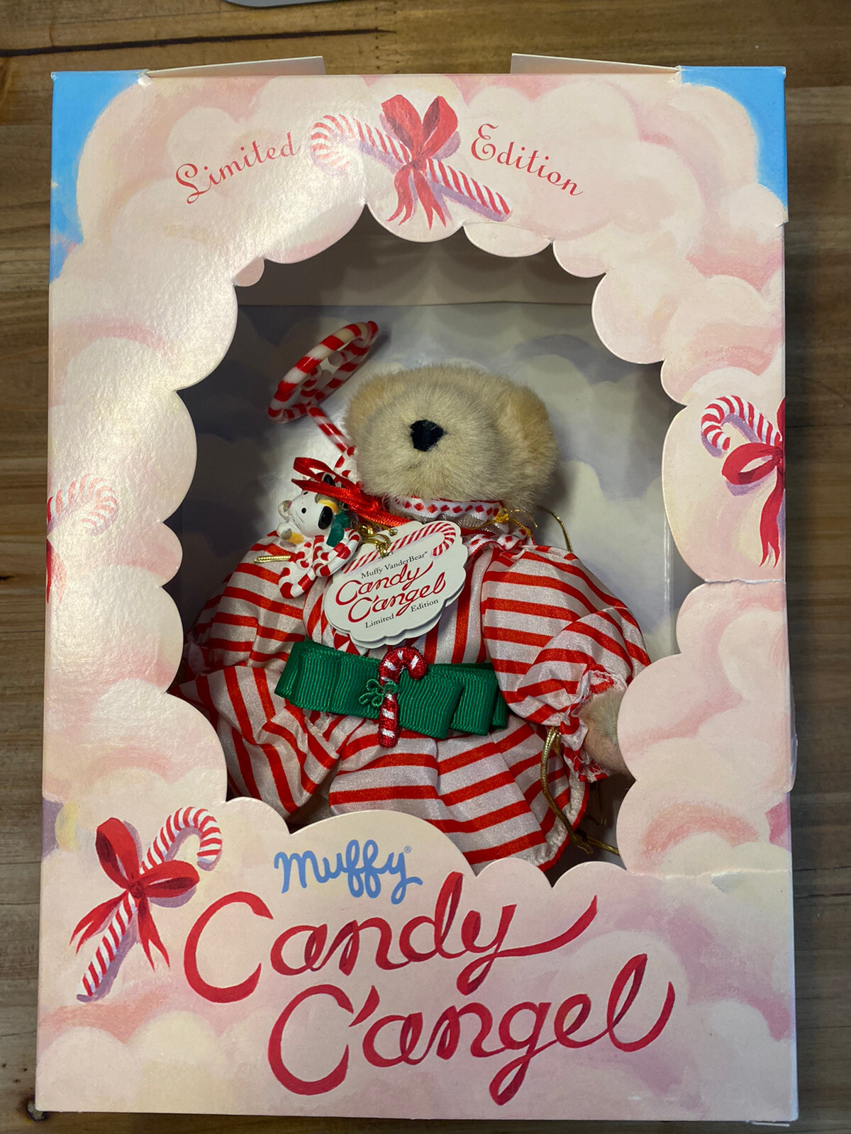 Disney Muffy NABCO Candy C'angel Limited Edition Christmas Plush Bear 9 ...