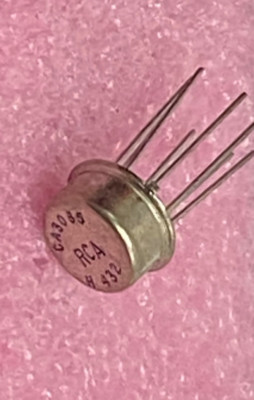 RCA CA3085 1.7 - 46v positive regulator 8 lead metal can package TO-99 ...