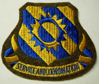 WW2 AAF 60th Air Service Group Wool Patch - Air Corps | eBay