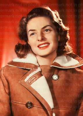 Ingrid Bergman RARE COLOR Photo 333 | eBay