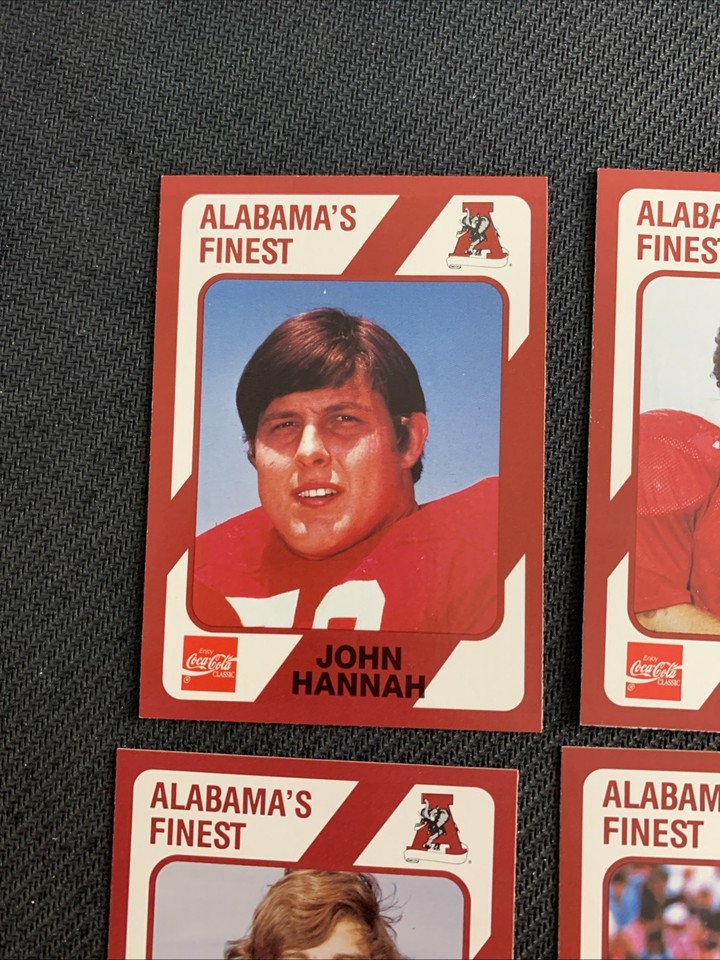 Alabama’s Finest 1989 - 18 Card Lot - Crimson Tide | eBay