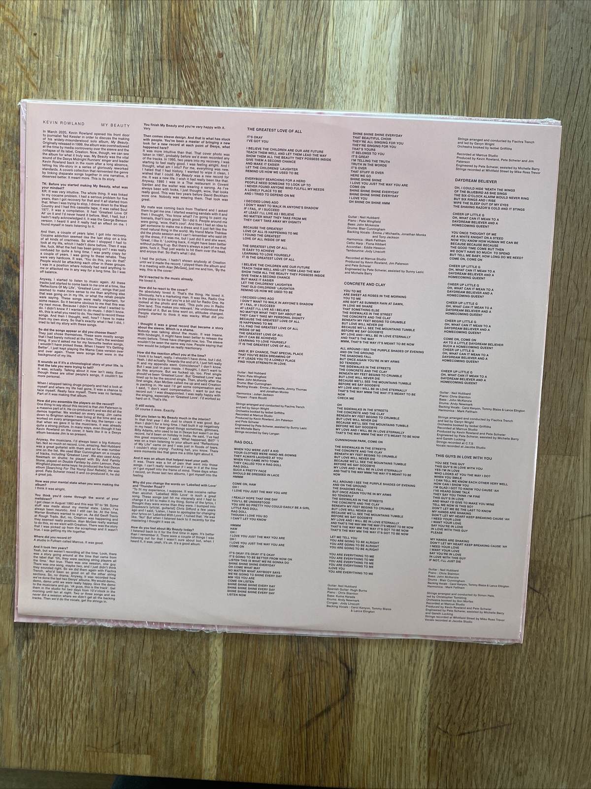 My Beauty [Pink Vinyl] by Kevin Rowland (Record, 2022) for sale online ...