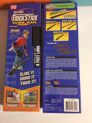 Fun Slide TrickStick / Trick Stick Slide Rail ~ Expandable. As Seen On ...