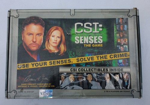 Vtg CSI The Game Crime Scene Investigation Board Game Sences ...