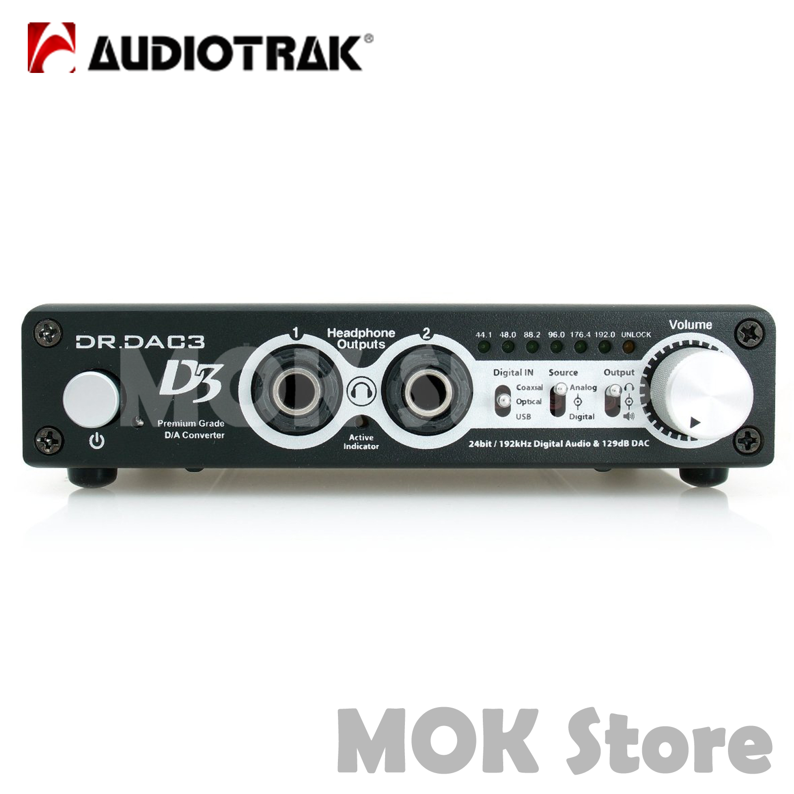 AudioTrak DR.DAC3 External Sound Card/USB2.0 480Mbps Asynchronous Dual ...
