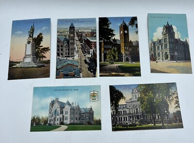 Antique Ontario Canada Postcards - Lot Of 6 Unused Postcards. | eBay