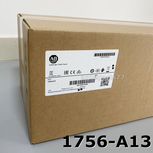 NEW Sealed 1756-A13 AB Series C ControlLogix 13 Slot Chassis PLC New ...
