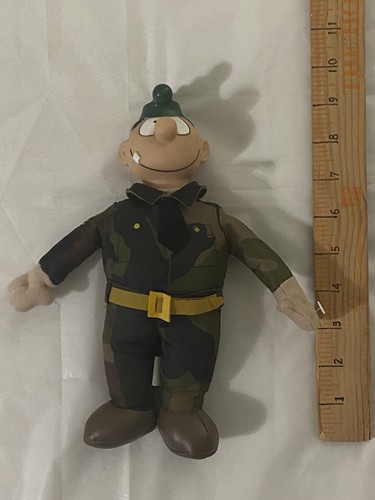 Beetle Bailey SARGE Doll Vinyl & Cloth 1950s Cartoon Comic Strip ...