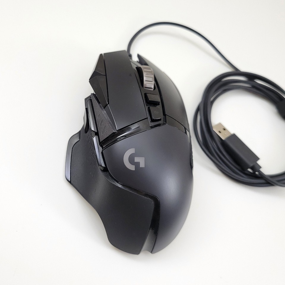 Logitech G502 HERO Wired Gaming Mouse Black 910-005469, No Weights ...