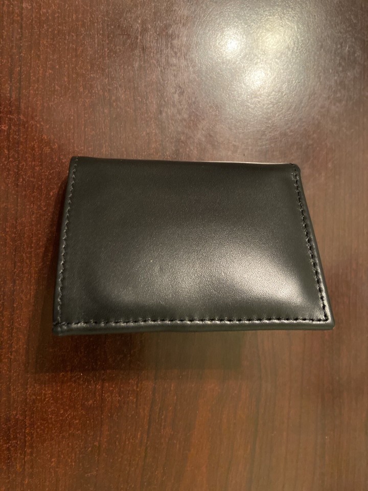 Genuine Leather Badge Wallet Oval | eBay