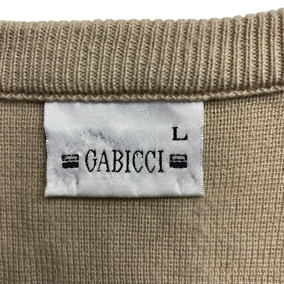 Cosby Vintage Retro 90s Gabicci Brown Sweater Pullover Size L | eBay UK