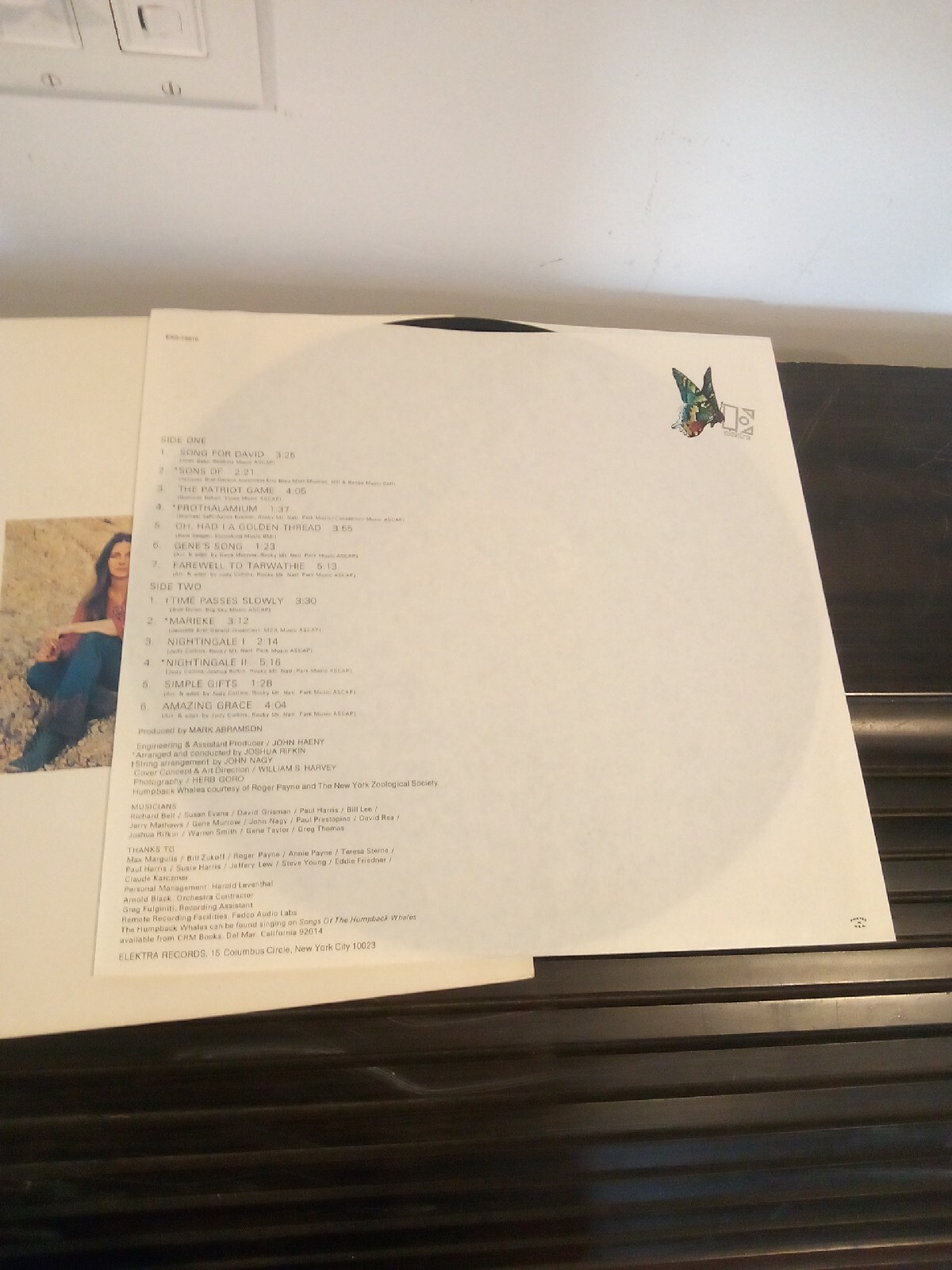 JUDY COLLINS Vinyl LP Whales & Nightingales (incl Amazing Grace) EX | eBay