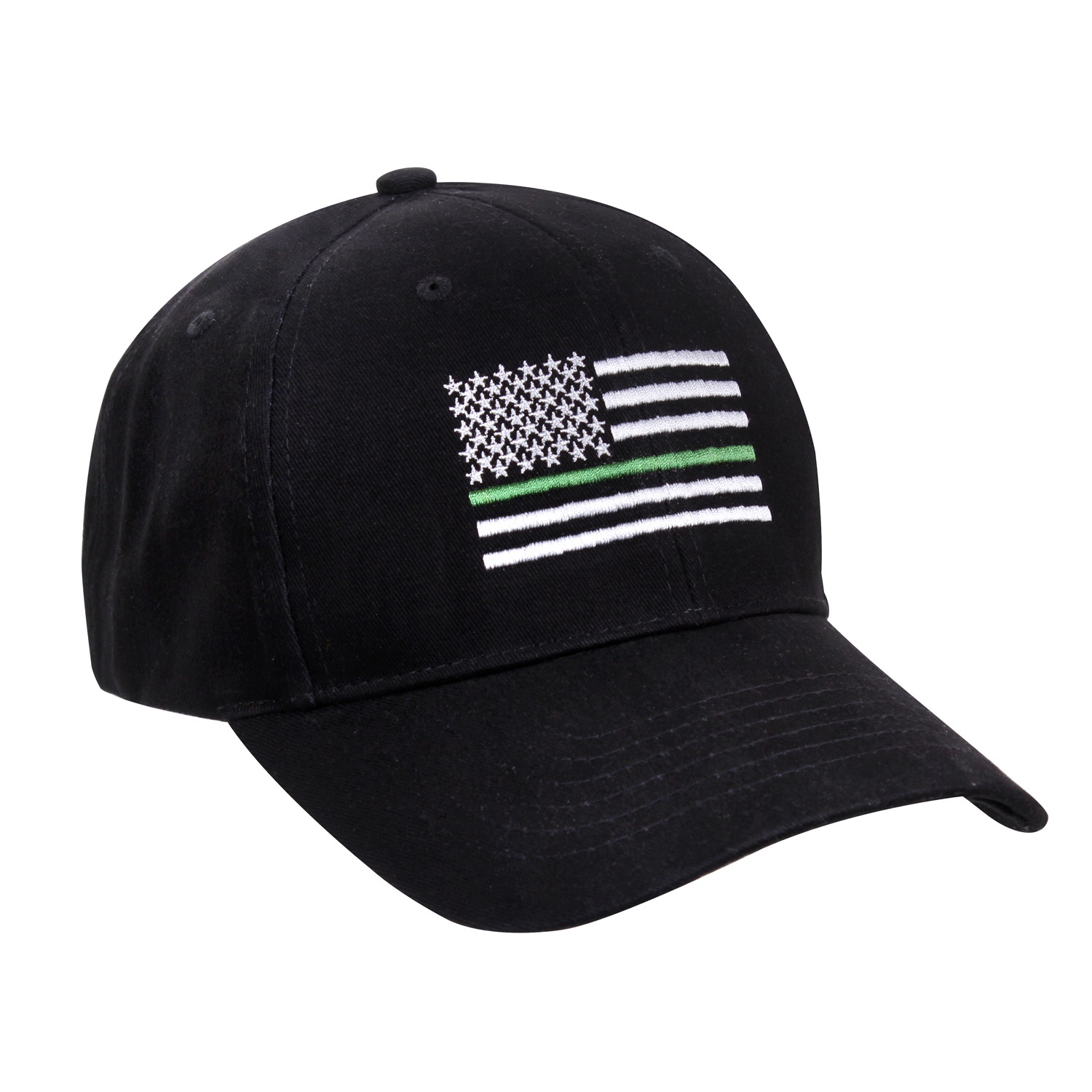 Thin GREEN Line Flag Ball Cap LEO Support Border Patrol CBP Park ...