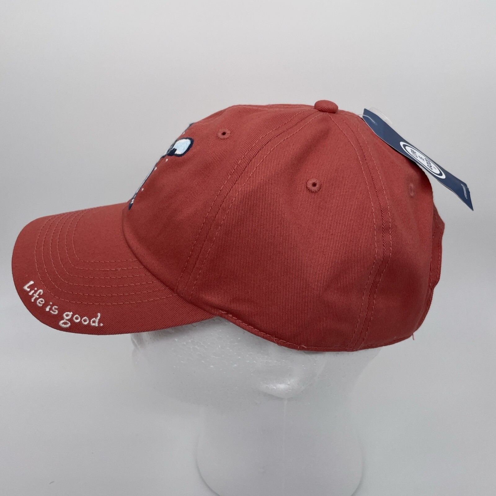 New LIFE IS GOOD Coral JAMMIN’ JAKE SNOWBOARDER SNOWBOARD - BASEBALL ...