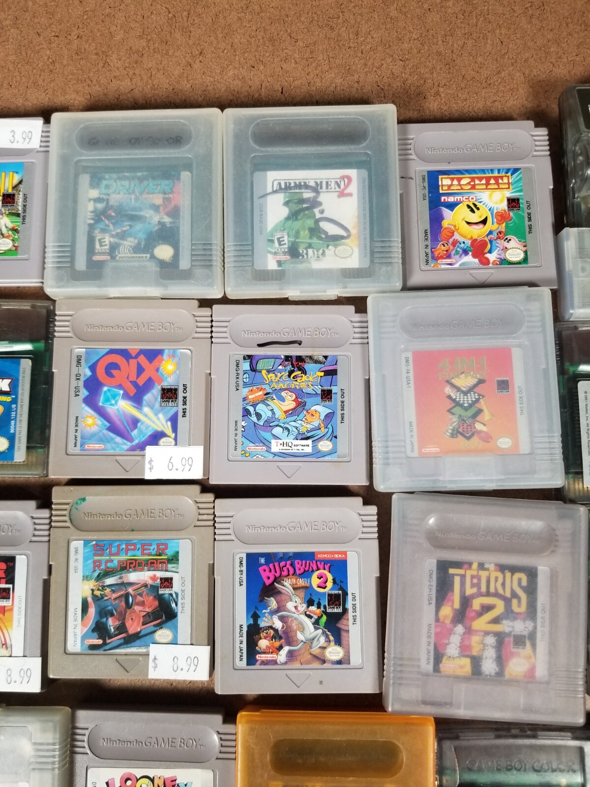 HUGE LOT OF 45+ Nintendo Gameboy Gameboy Color Cartridge Video Games ...