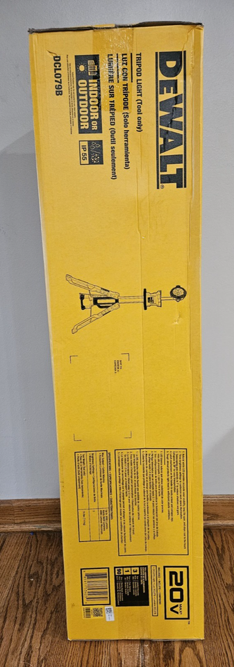DeWALT 20V MAX DCL079B Tripod Light - BRAND NEW FACTORY SEALED! | eBay