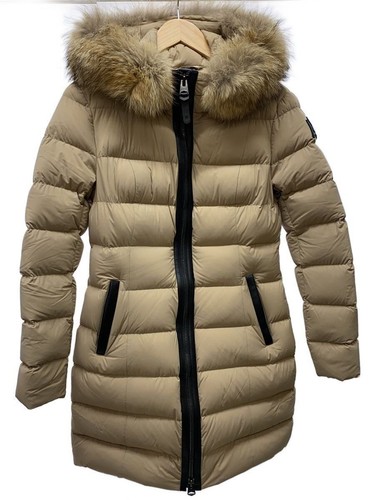 Mackage Long Down Jacket Calla-c S Nylon BEG Plain Used | eBay