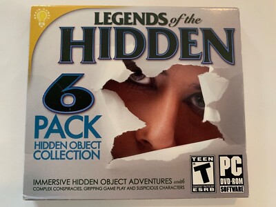 Legends of the Hidden 6 pack Hidden Object PC DVD-ROM NEW | eBay