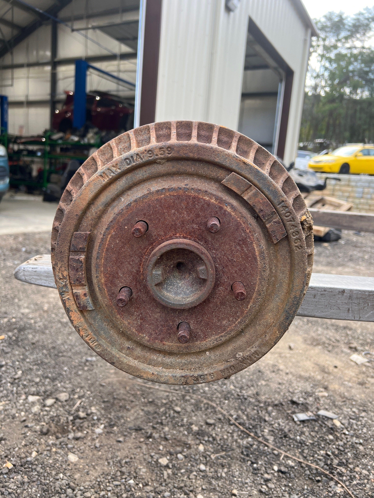 98 - 03 Chevy S10 4x2 Rear Axle Assembly 7-5/8 Ring Gear 4.10 Ratio OEM ...