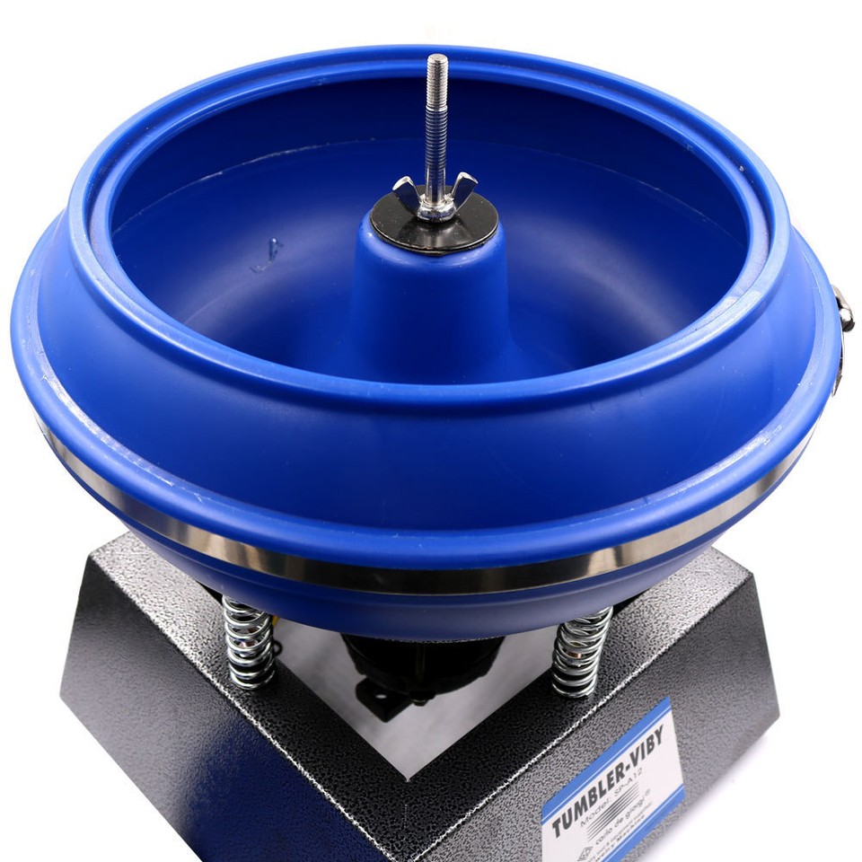 Capacity Vibratory Tumbler Polishing Tumbling Machine Jewelry Metal ...