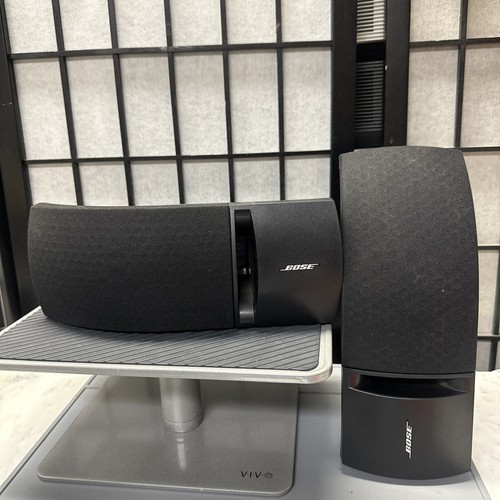 Bose 161 Black Pair Right Left Bookshelf Speakers *Tested Working | eBay