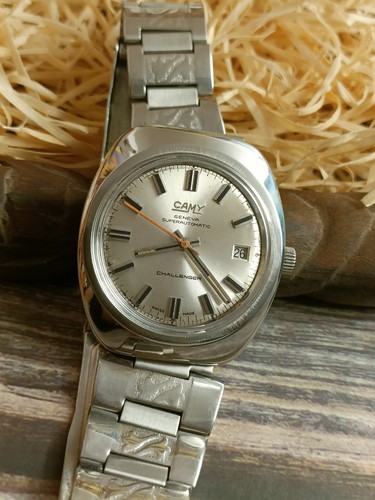 AUTHENTIC CAMY GENEVA SUPER AUTOMATIC CHALLENGER MEN'S MINT DATE ...