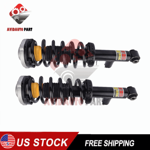 Pair Rear Shock Absorber Struts Assemblies w/EDC Fit BMW X3 F25 X4 F26 ...