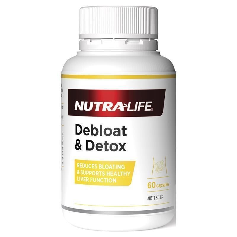 Nutra-Life Debloat & Detox 60 Capsules | eBay