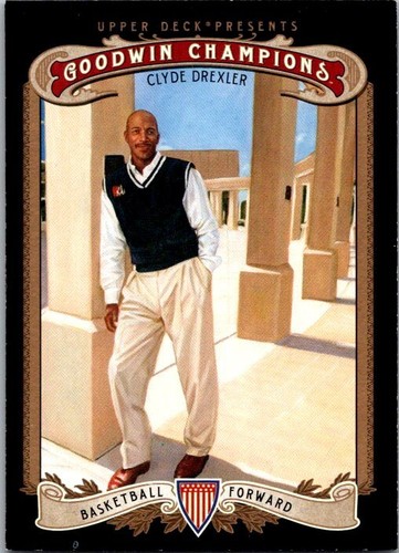 2012 Upper Deck Goodwin Champions #90 Clyde Drexler | eBay