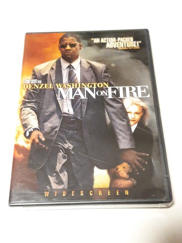 Man on Fire (NEW DVD, 2004) Denzel Washington, Dakota Fanning, Mickey ...