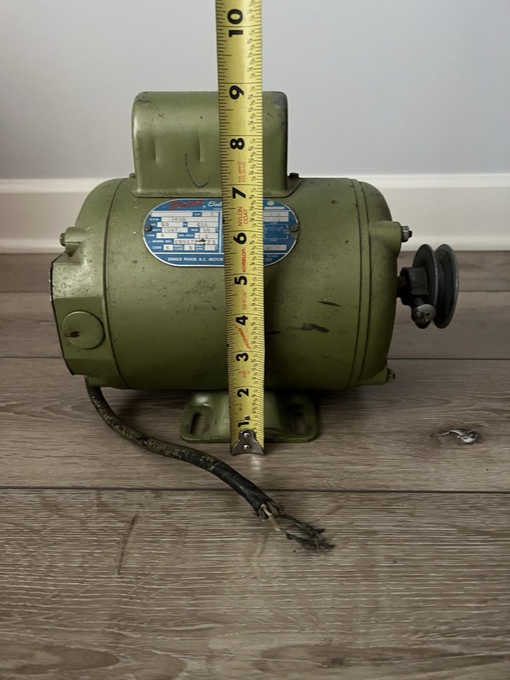 DOERR LR-22132 AC MOTOR 1HP, 3450RPM, 60HZ, FR:G56 B-5351 | eBay