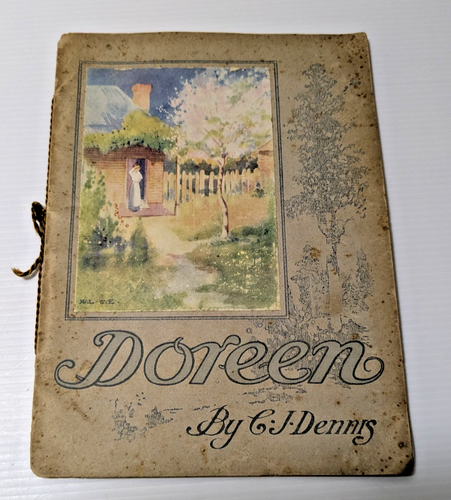 Doreen by C.J. Dennis WW1 Pocket Edition Softcover Book 1917 Trenches ...