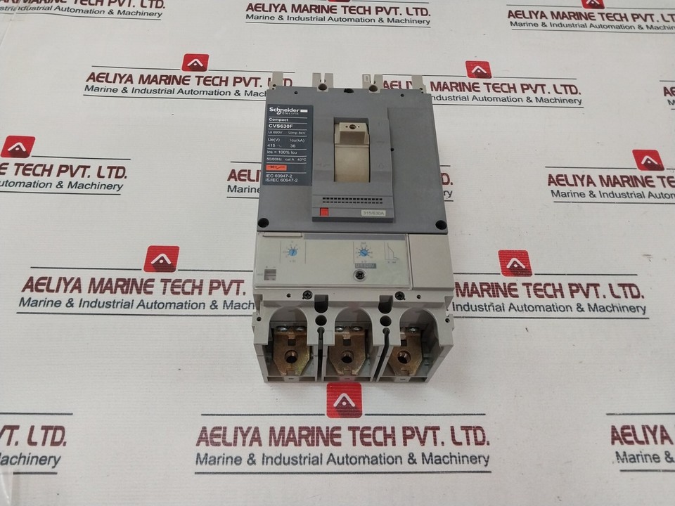 Schneider Electric CVS630F Moulded Case Circuit Breaker 630A 3P 36KA | eBay