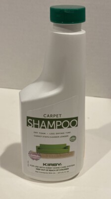 Genuine Kirby Guard 12oz Allergen Carpet Shampoo Cleaner Lavender Scent ...