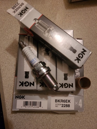 New 4 Pack NGK Multi-Power Copper Spark Plugs BKR6EK #2288 | eBay