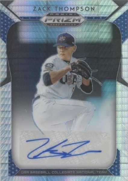 2019 Panini Prizm Draft Picks - Autographs Hyper Prizm #30 Zack ...