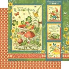 Graphic 45 Little Things 8" Cardstock PICK Bloom Ladybug Kindness ...