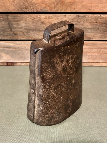 Antique Large Metal Cow Bell Primitive Farmhouse | eBay