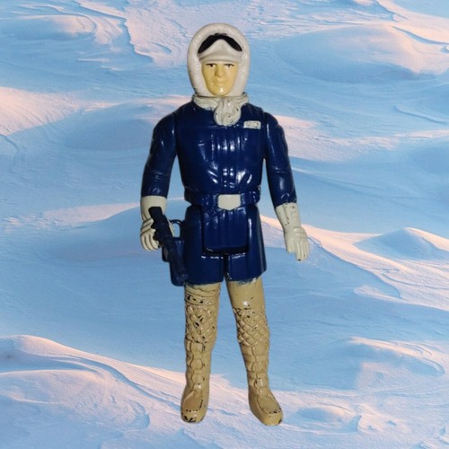 Star Wars Vintage 1980 Kenner Han Solo Hoth Battle Gear Action Figure ...