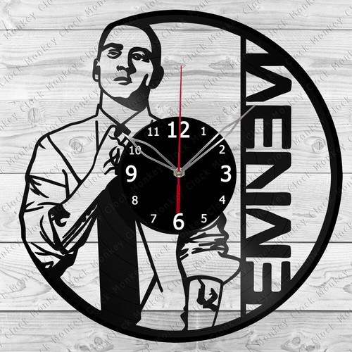 Vinyl Clock Eminem Vinyl Record Wall Clock Home Art Decor Handmade 3130 ...