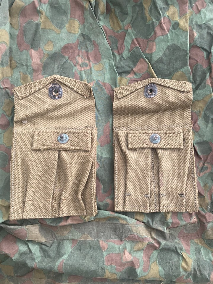 WWII USMC Magazine Pouches 1944 | eBay