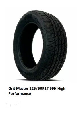 225 60r17 99h Grit Master High Performance !MORE SIZES AVAILABLE DM FOR ...