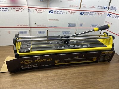 QEP Pro 21 Tile Cutter Powder Coated Steel Extra Reinforcement ...