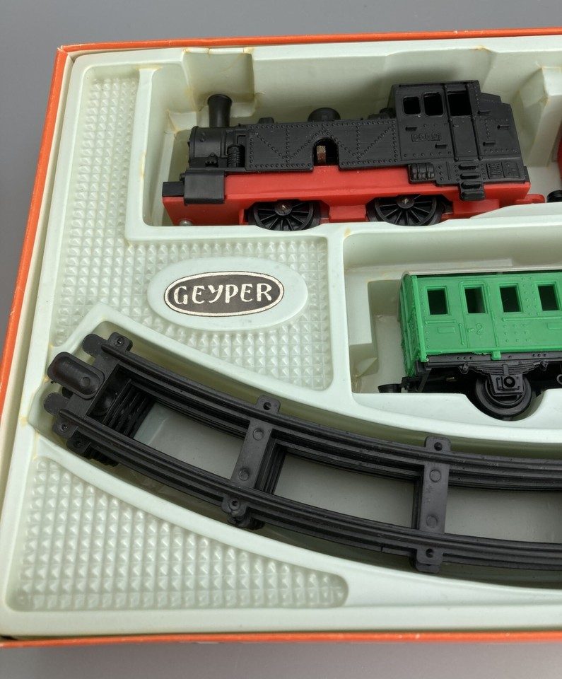 VTG GEYPER Wind-Up Train Set - UNTESTED - AS IS - Made in Spain - Tren ...