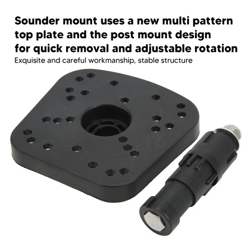 Fishfinder Mount Adjustable Rotation Universal Sounder Mount for Marine ...