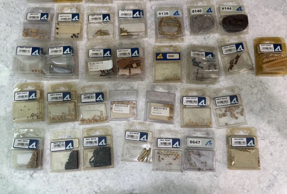 Lot Of 81 Packages of Artesania Latina & Model Shipways Model Ship ...