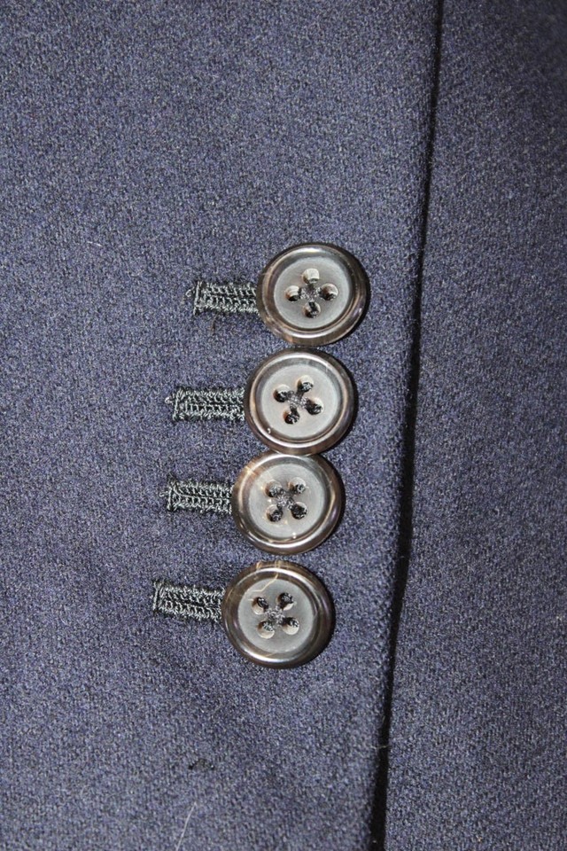 Thompson & Company Mens Wool Double Breasted Six Button suit Jacket ...