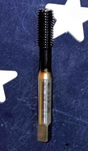 NACHI M8x1.25 Bottoming Tap Thread Forming 8mm X 1.25mm D9 HSSE-V 91036 ...